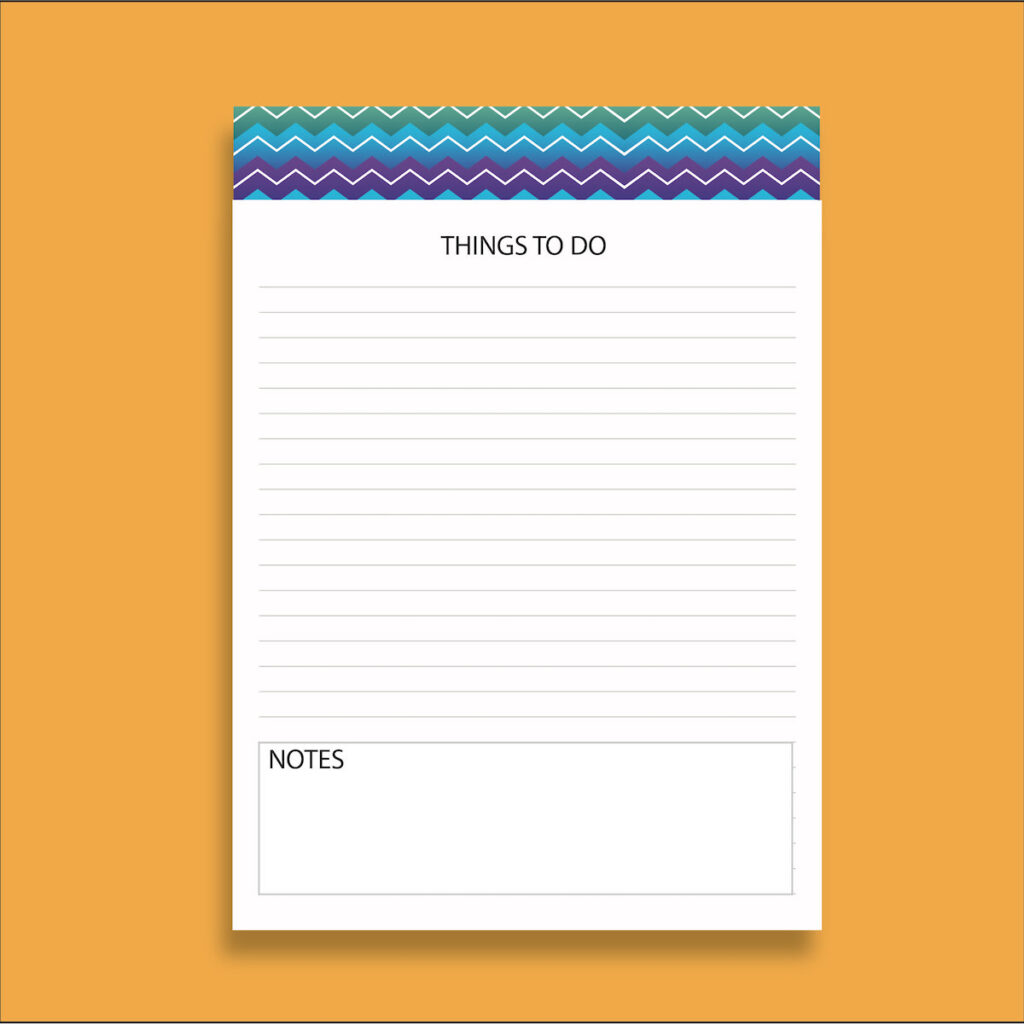 To Do 50 Leafs Notepad - Paper.co.tz